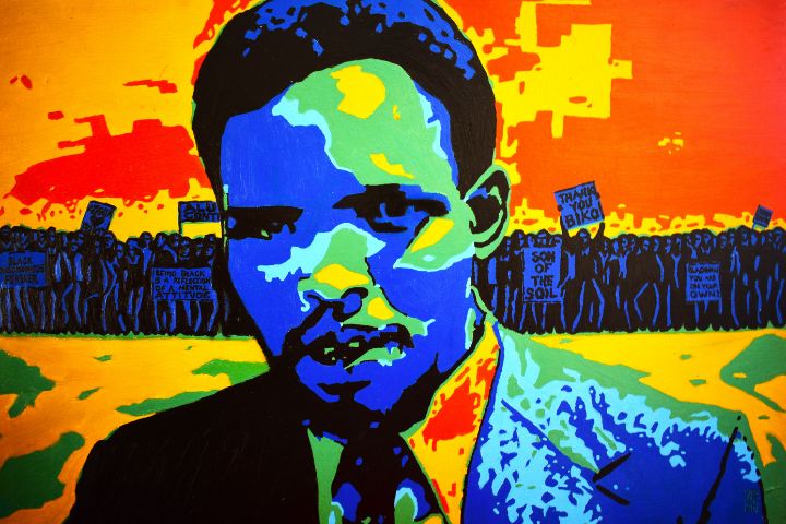 Bantu Biko - Tuff Life King - Paintings & Prints, People & Figures ...