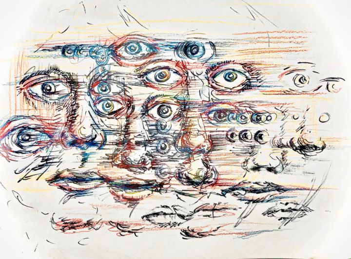 "disarray" - Alex Levesque Art - Drawings & Illustration, People ...