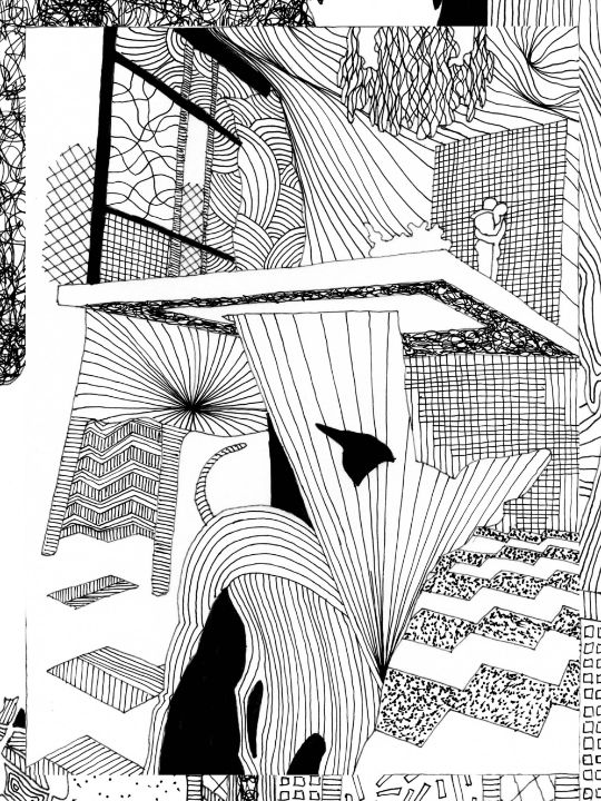 OUT OF LINE 2 - PHALLUS PROJECT - Digital Art & AI, Abstract, Geometric ...