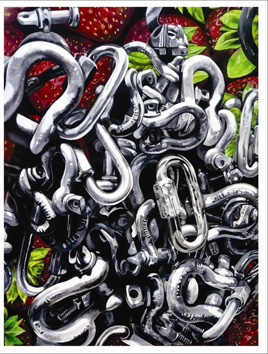 Linked In (SOLD) - Michael Knapp - Paintings & Prints, Still Life ...