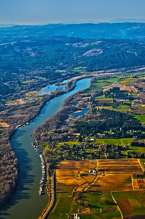Oregon river - Spade Photo - Photography, Landscapes & Nature, Rivers ...