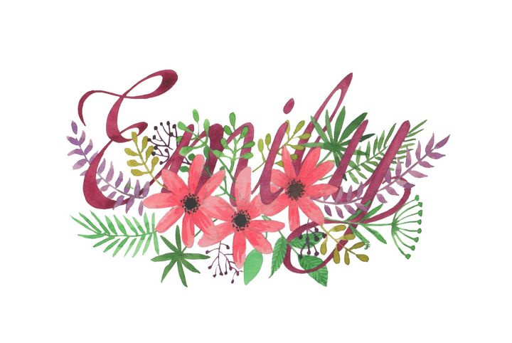 Emily Name Designs