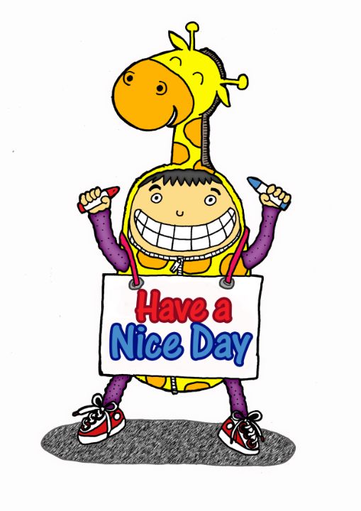 Kids " Have a Nice Day" - Aji Iman - Drawings & Illustration, People ...