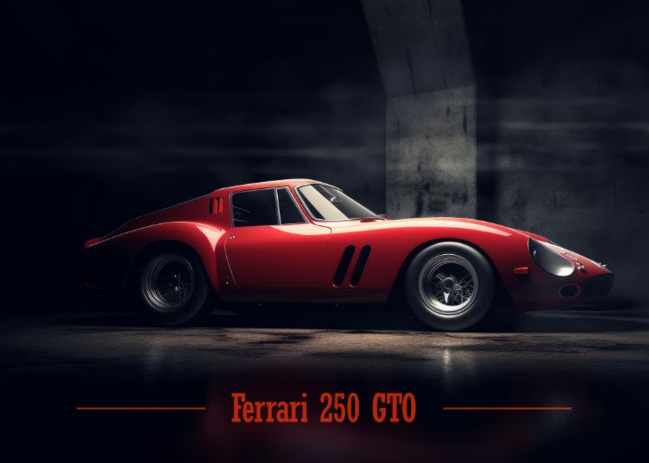 Ferrari 250 GTO - Anxhela Sufa - Digital Art & AI, Vehicles ...