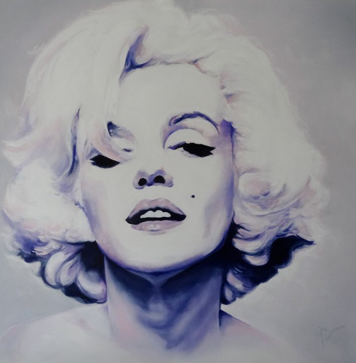 Marilyn sold - Mel Davies Original Art - Paintings & Prints, People ...