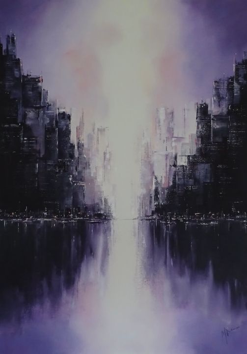 A Better Day - Mel Davies Original Art - Paintings & Prints, Buildings ...