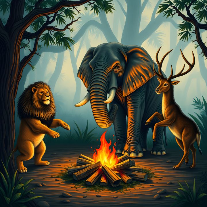 Jungle Fraternity - Validivar - Digital Art & AI, Animals, Birds ...
