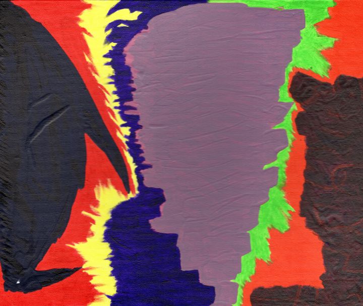 Seven False Starts - stickwithwater - Paintings & Prints, Abstract ...