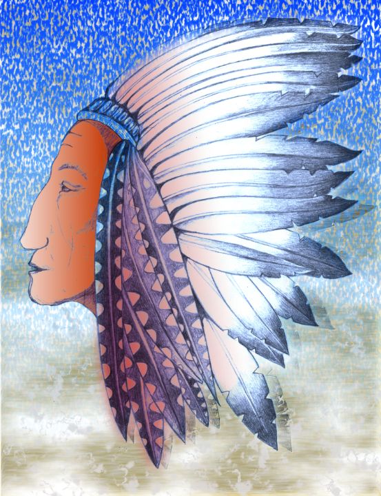 Spirit Helper - AnaLuxMundi - Drawings & Illustration, Ethnic, Cultural ...