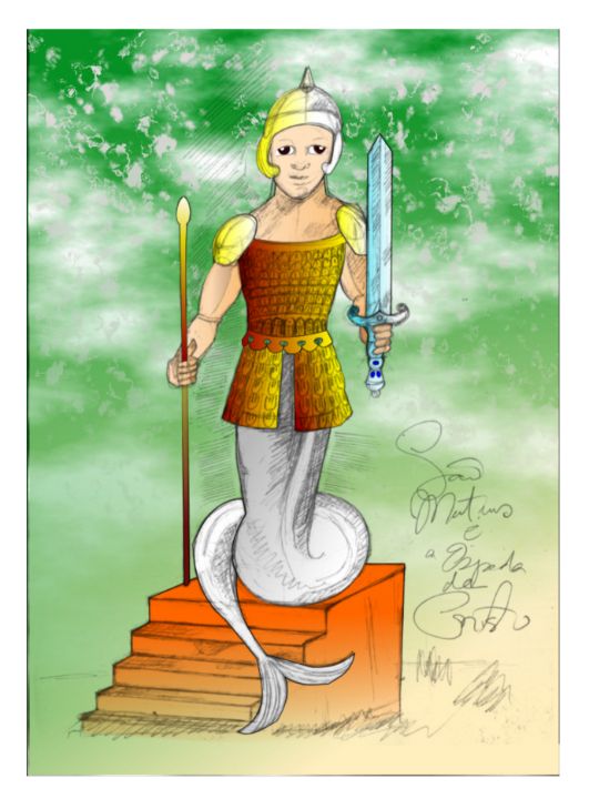 Saint Matthew's Sword - Lux Mundi - Drawings & Illustration, Ethnic ...