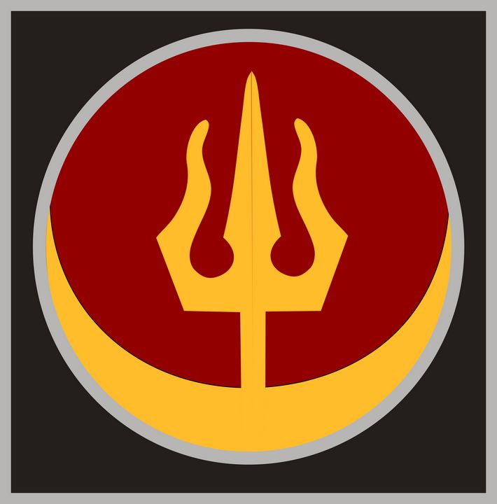 Shiva's Trident and Moon - AnaLuxMundi - Digital Art & AI, Ethnic, Cultural, & Tribal, Asian ...