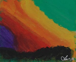 obstruct horizon - LAMimages - Paintings & Prints, Abstract, Color - ArtPal