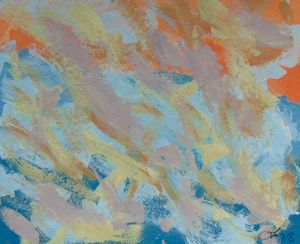 obstruct horizon - LAMimages - Paintings & Prints, Abstract, Color - ArtPal