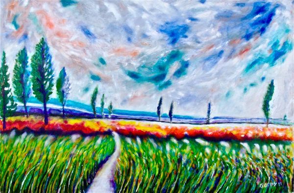 Burning Fields of Home 2011 - Mike Gappy - Paintings & Prints ...