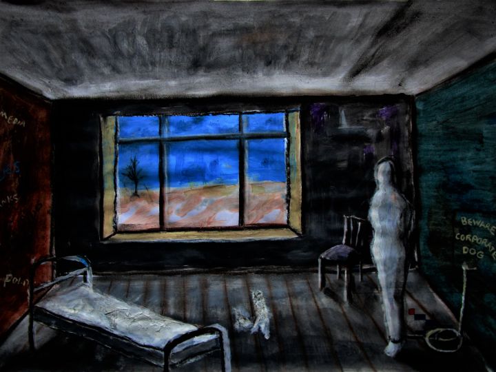 Corporate dog slave - Mike Gappy - Paintings & Prints, Abstract, Other ...