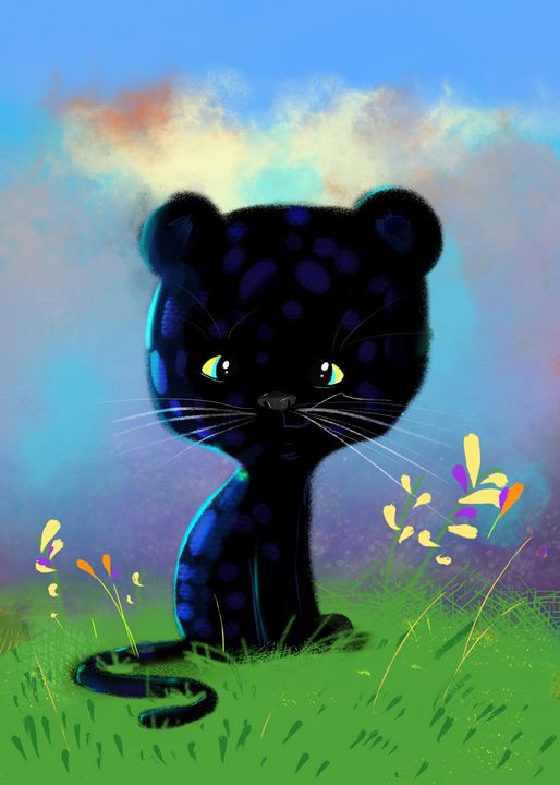 Panther - Creature Art - Paintings & Prints, Animals, Birds, & Fish ...