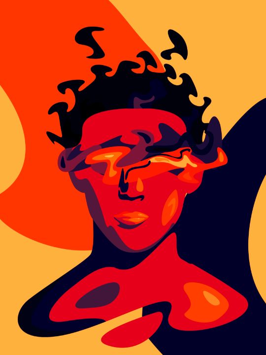 Modern Abstract Art Prints Perdu 9 - Matis Henry - Digital Art & AI ...