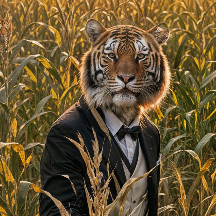 Anthony the Tiger - Duckmoo - Digital Art & AI, Animals, Birds, & Fish ...