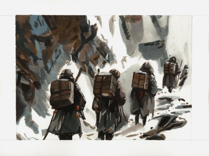 Up the Quiet Path - Psychedelic Sully - Paintings & Prints, People ...