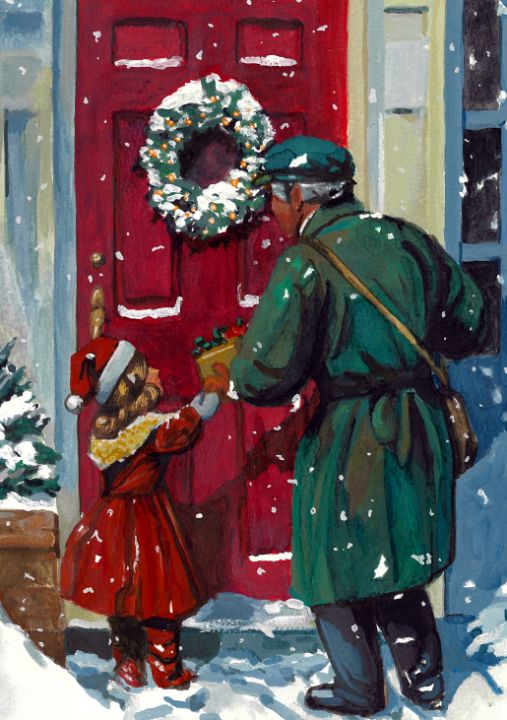 Special Delivery: Christmas Cheer - Psychedelic Sully - Paintings ...