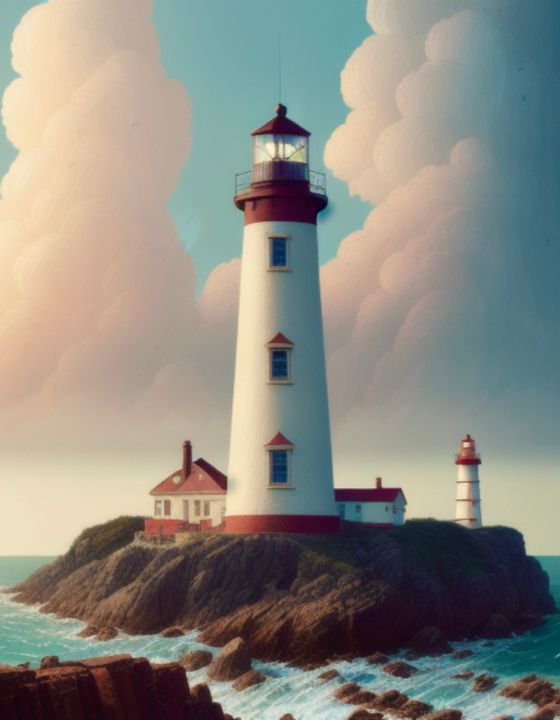 Osprey Way - Nouveau Riche - Digital Art, Landscapes & Nature, Beach ...