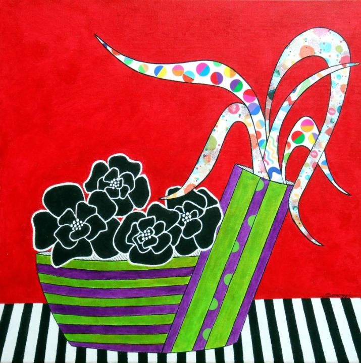 Black Is the New Black - Somogyi - Paintings & Prints, Still Life ...