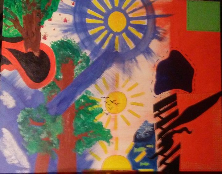 Overstimulation! - Holden cokk - Paintings & Prints, Abstract ...