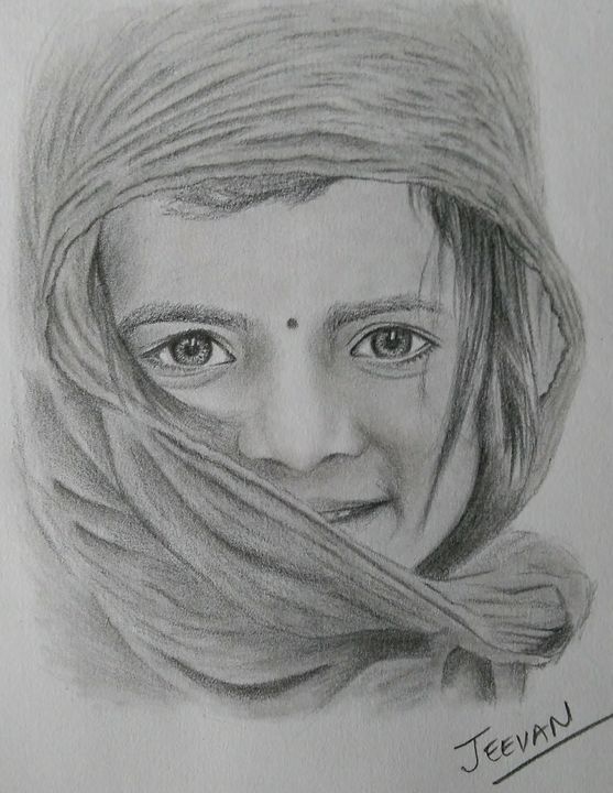 Childhood - Jeevan - Drawings & Illustration, Childrens Art, Other ...