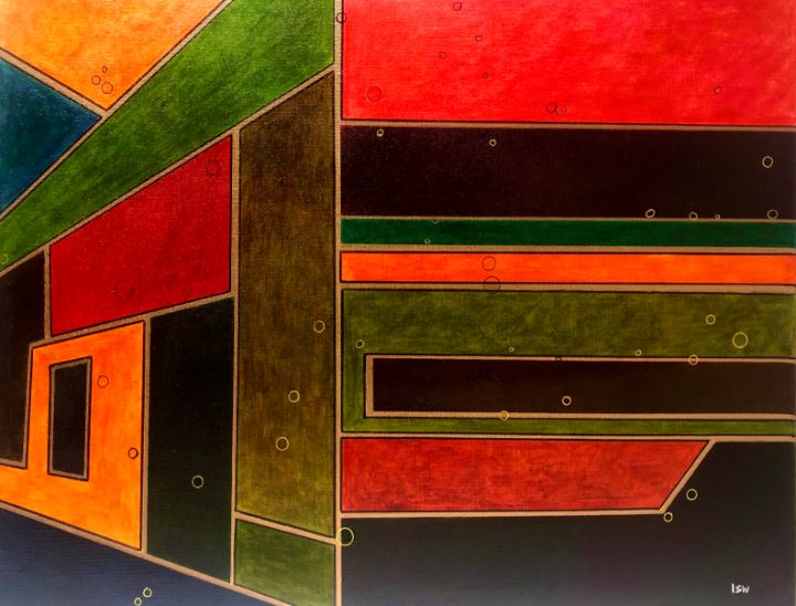 RAINBOW RECORDS - Lisa Witzel - Paintings & Prints, Buildings ...