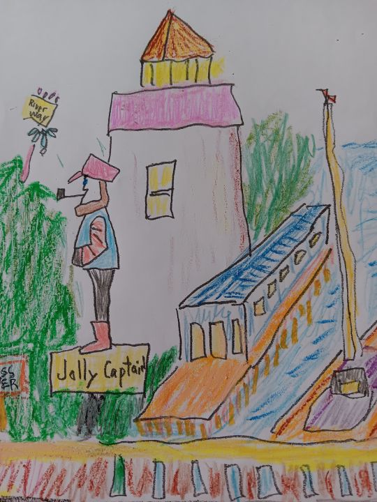 Jolly Captain - John Blandly - Paintings & Prints, People & Figures ...