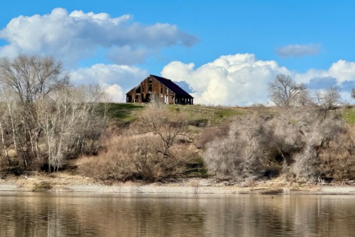 Old Barn overlooking Powder River OR - Shelia Hunt Photography ...