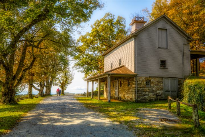 Moses Cone Carriage House in Early A - Shelia Hunt Photography ...