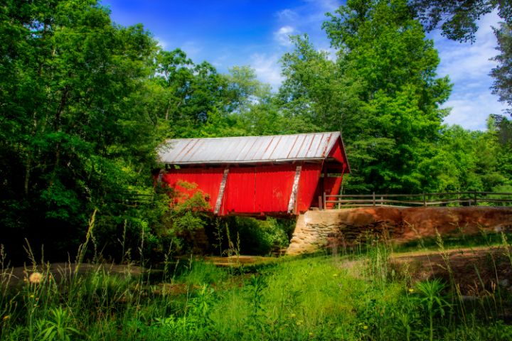 Old Landrum Covered Bridge - Shelia Hunt Photography - Photography ...