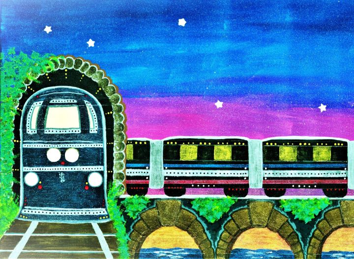 Midnight Train - ALineNDaPaint & Goodwin Globetrotter Adventures ...