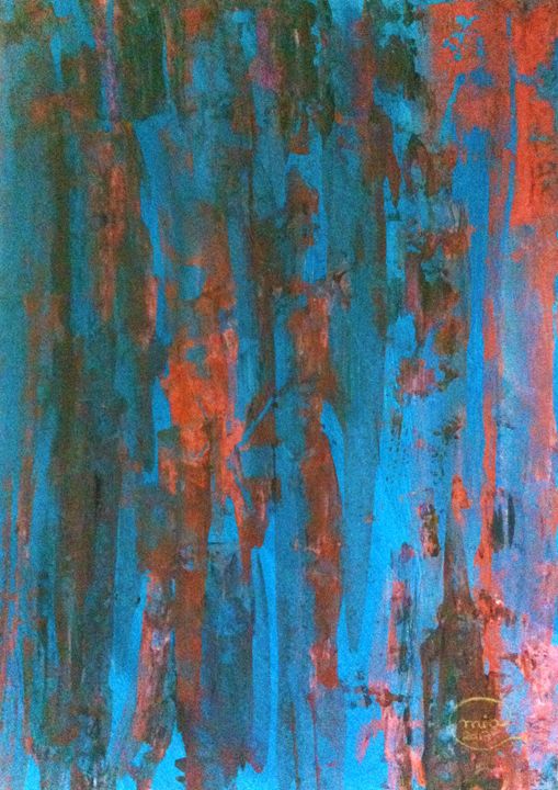 Abstract Painting Collection - Abstract on Paper - Paintings & Prints ...