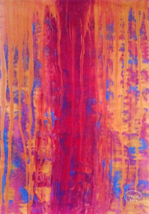 Abstract Painting Collection - Abstract on Paper - Paintings & Prints ...