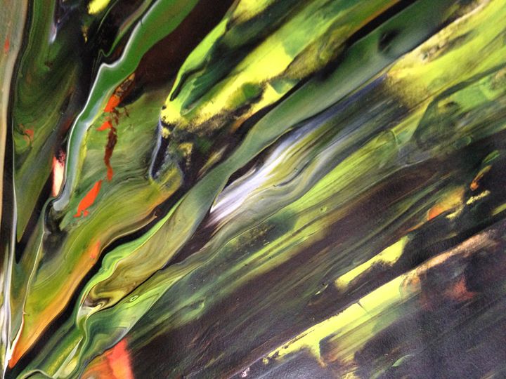 Abstract Original - Original Abstract on Paper by Mia Phlor - Paintings ...