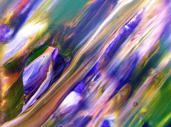 Abstract Original - Original Abstract on Paper by Mia Phlor - Paintings ...