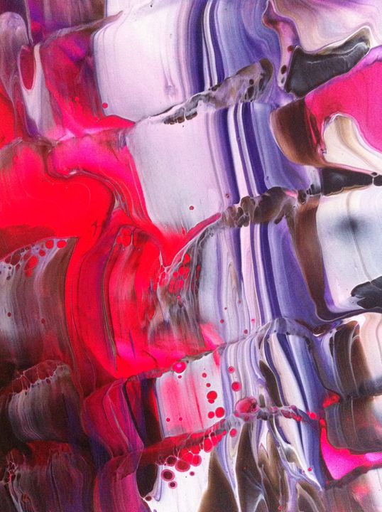 Abstract Original - Abstract on Paper - Paintings & Prints, Abstract ...