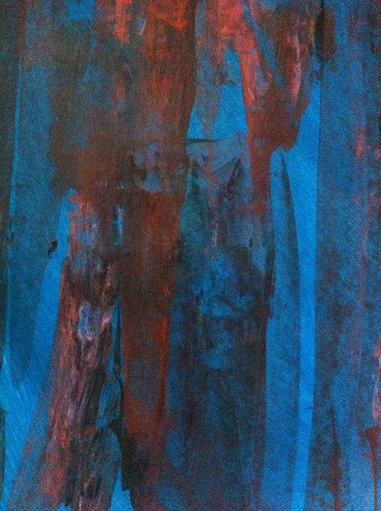 Abstract Original - Abstract on Paper - Paintings & Prints, Abstract ...