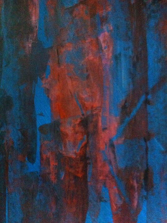 Abstract Original - Original Abstract on Paper by Mia Phlor - Paintings ...