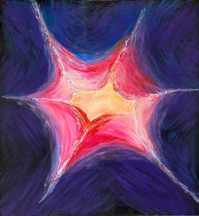 Extra Large Wall Art| textured art - Angelica Fom - Paintings & Prints ...