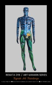 Mr. Cage Art Manikin Poster - Renata Dyk: Creator of Unique Paintings ...