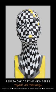 Mr. Cage Art Manikin Poster - Renata Dyk: Creator of Unique Paintings ...