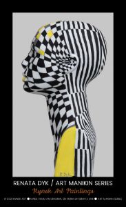 Mr. Cage Art Manikin Poster - Renata Dyk: Creator of Unique Paintings ...