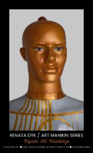 Mr. Cage Art Manikin Poster - Renata Dyk: Creator of Unique Paintings ...