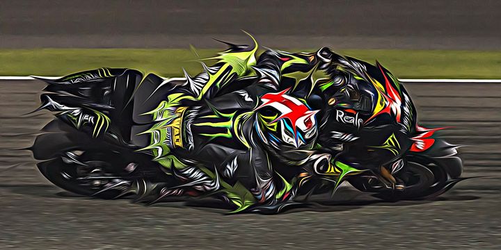 Full Speed On Two Wheels - DeVerviers - Digital Art & AI, Vehicles ...