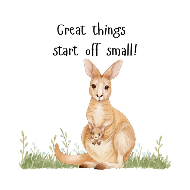 Great Things Start Off Small - DesignsByRenee - Digital Art & AI ...