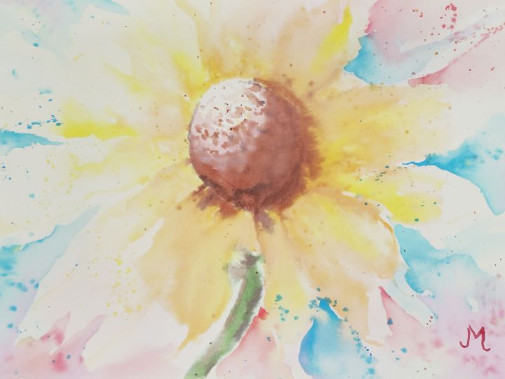 Sunflower - Jason Mosley - Paintings & Prints, Flowers, Plants, & Trees ...