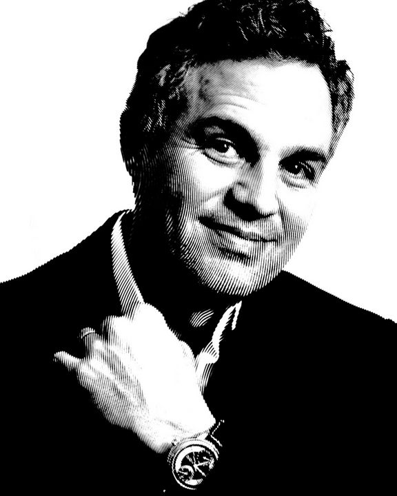 Portrait Of Mark Ruffalo - 6LNK - Paintings & Prints, People & Figures ...